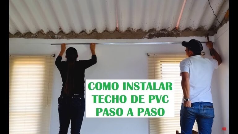 Guía completa para la instalación de techos de PVC | Actualizado diciembre 2025